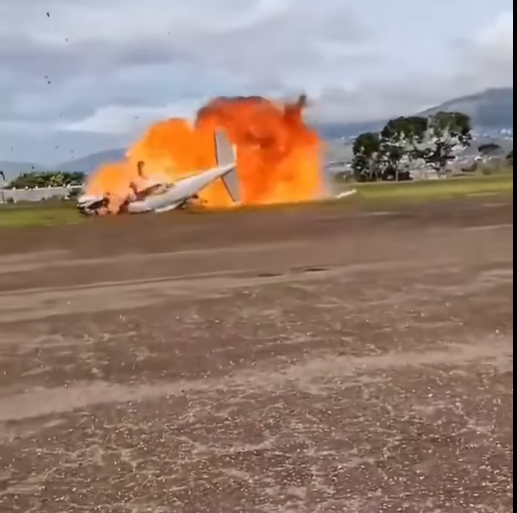 Twin-Engine Tragedy: Two Pilots Killed After Venezuela Plane Fails to ...
